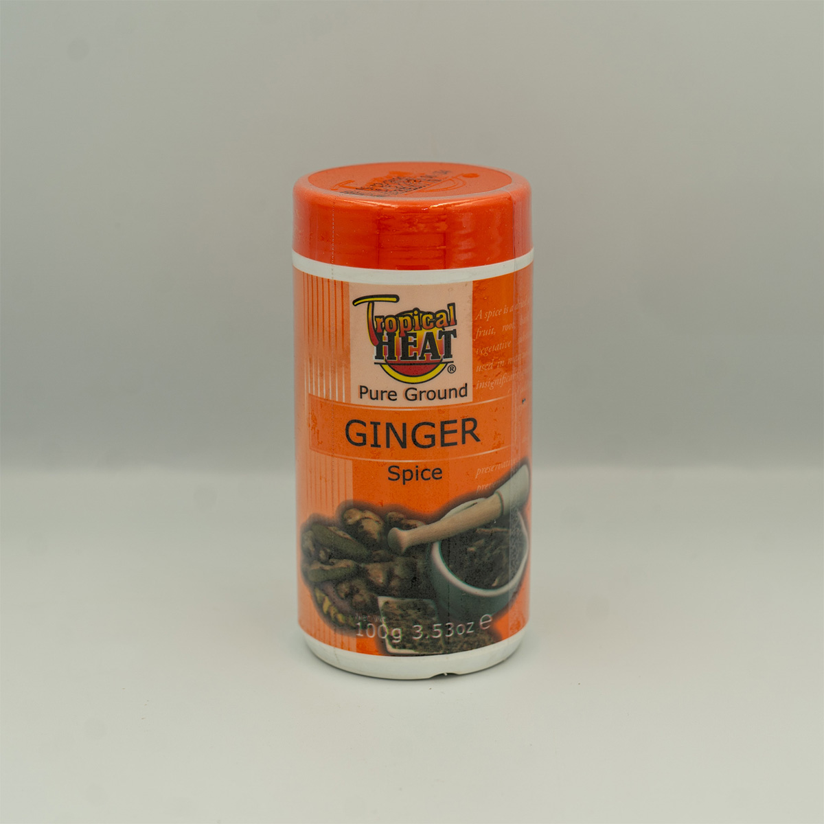 Tropical Heat Pure Ginger Spice 100g - Spring On The Go